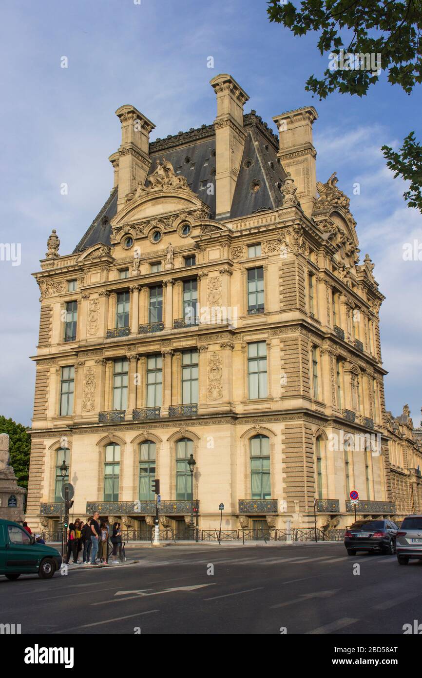Great buildings of Paris France Stock Photo - Alamy