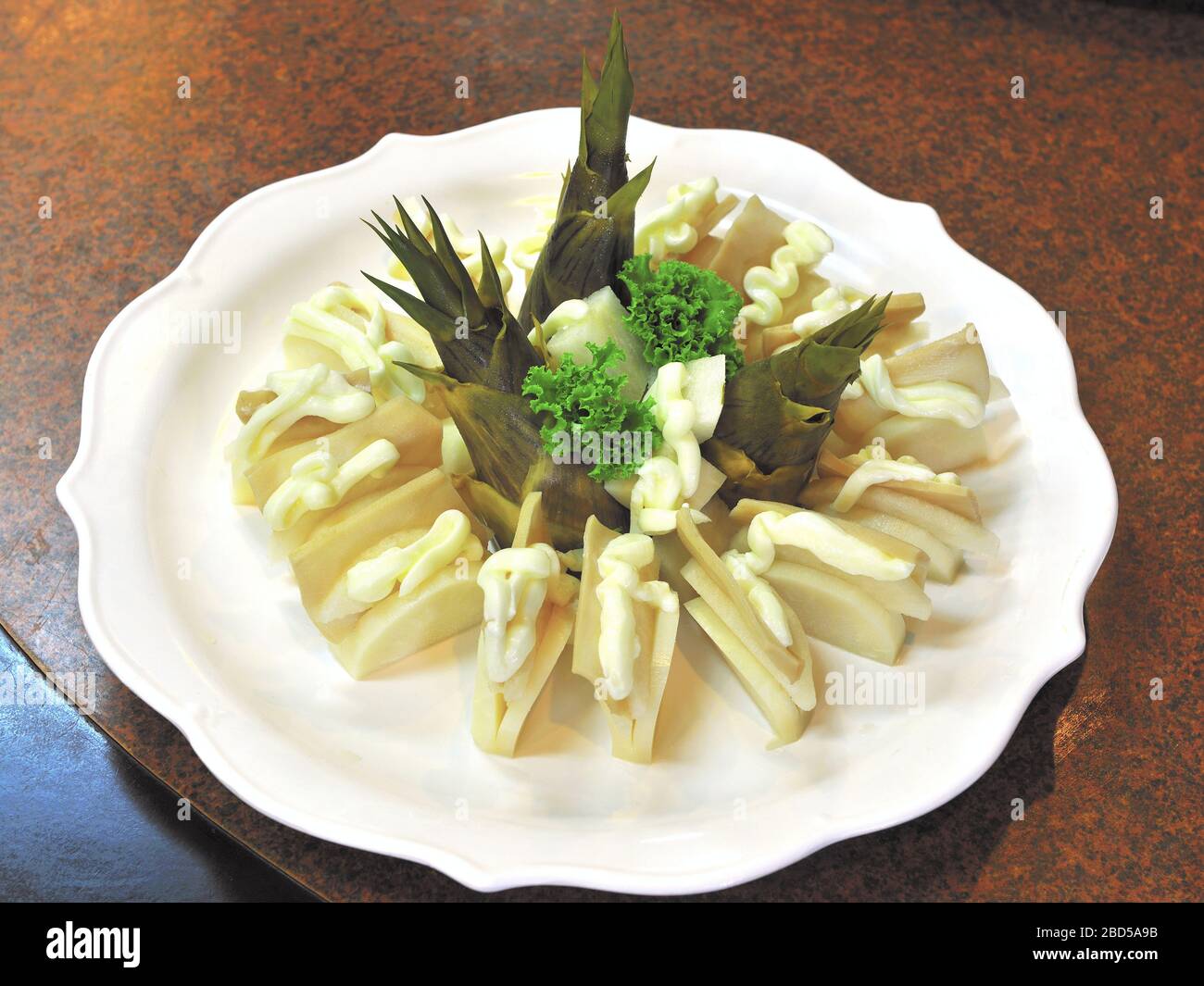 The food portrait of Taiwan style cuisine Stock Photo - Alamy