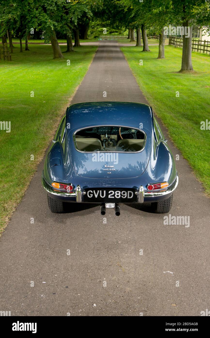 Series 1.5 E Type Jaguar Fixed Head Coupe (FHC) classic British sports ...