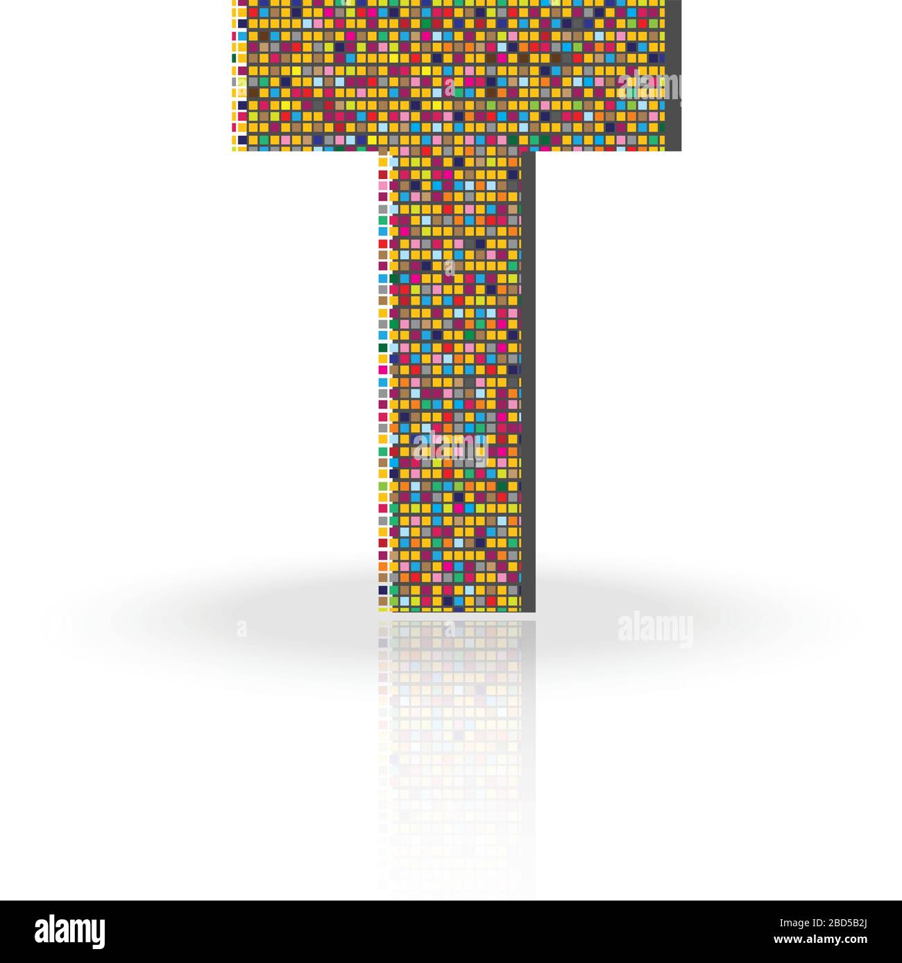 Reflection t vector vectors hi-res stock photography and images - Alamy