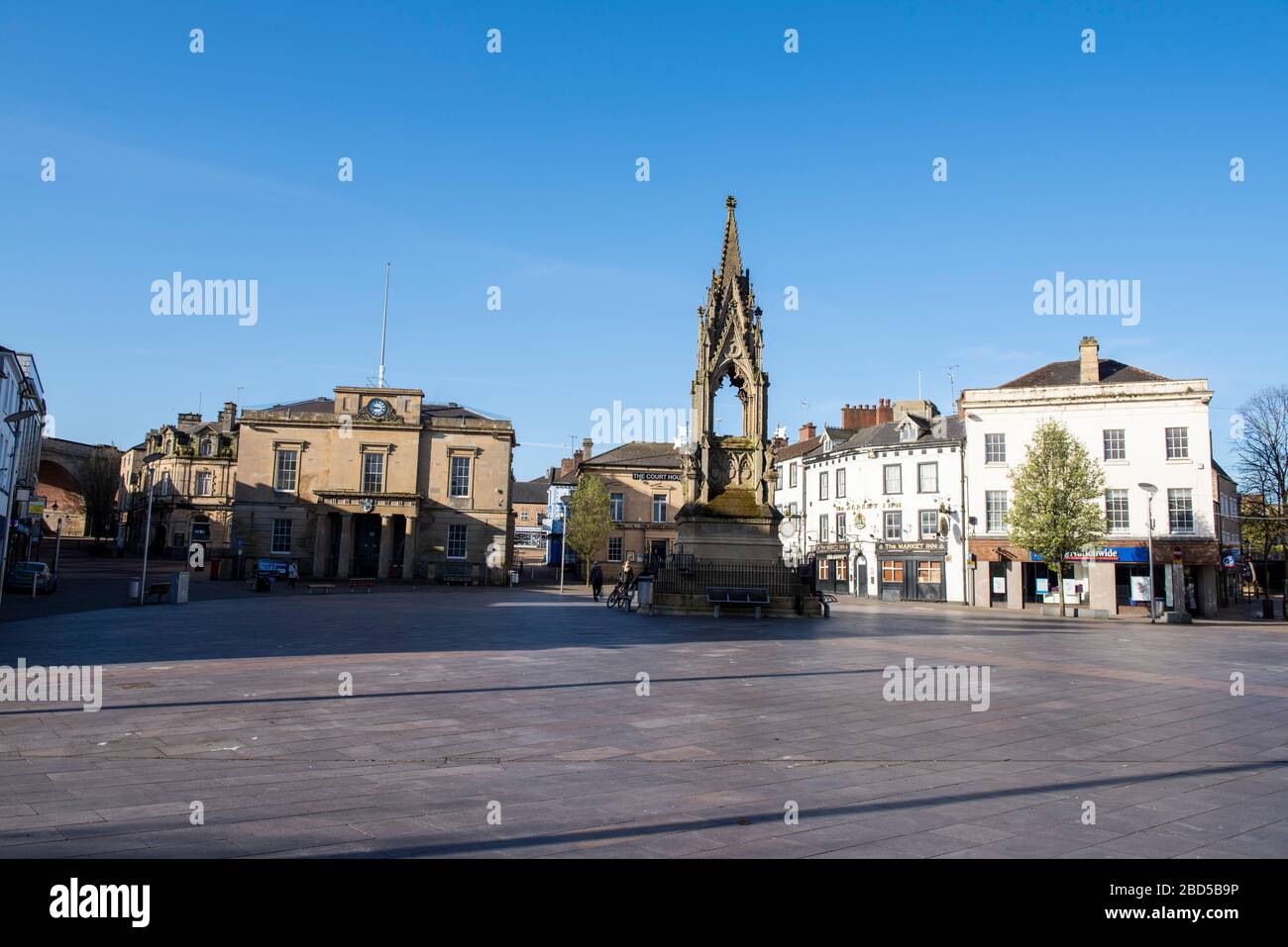 Mansfield market place hi-res stock photography and images - Alamy