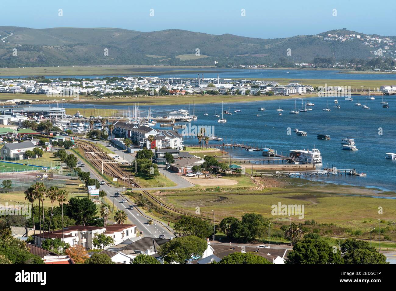 Knysna, Western Cape, South Africa. 2019. An overview of Knysna and the ...