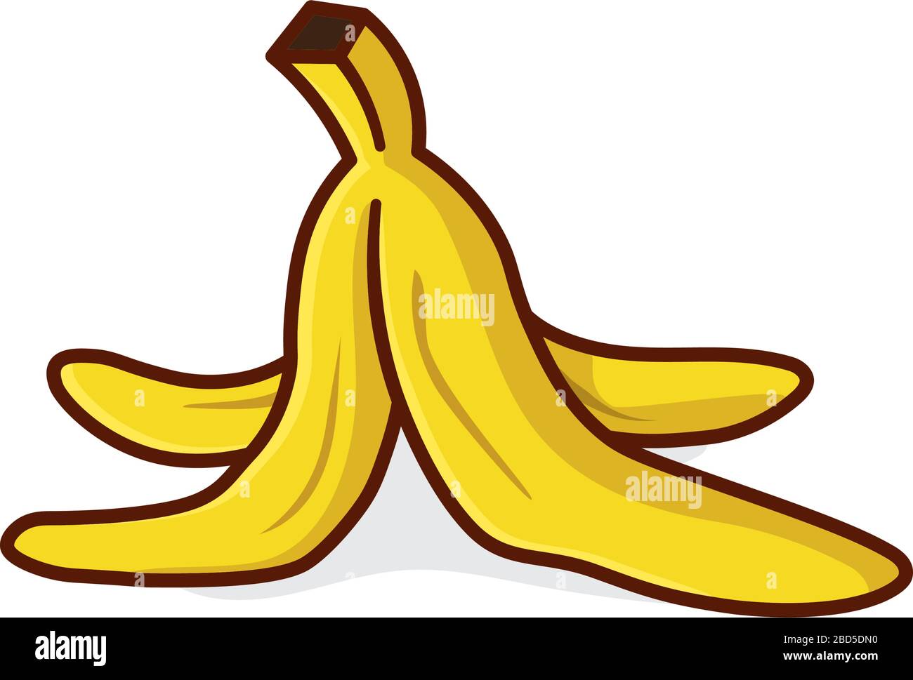 Banana Peel Cartoon Images