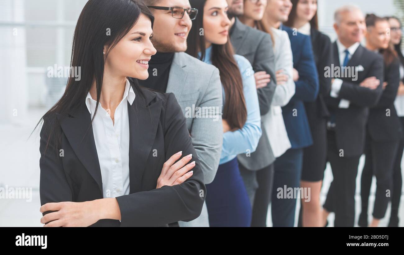 group of diverse business people standing togethe Stock Photo - Alamy