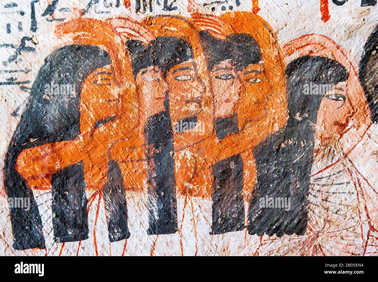 UNESCO World Heritage, Thebes in Egypt, Valley of the Nobles (Dra Abu ...