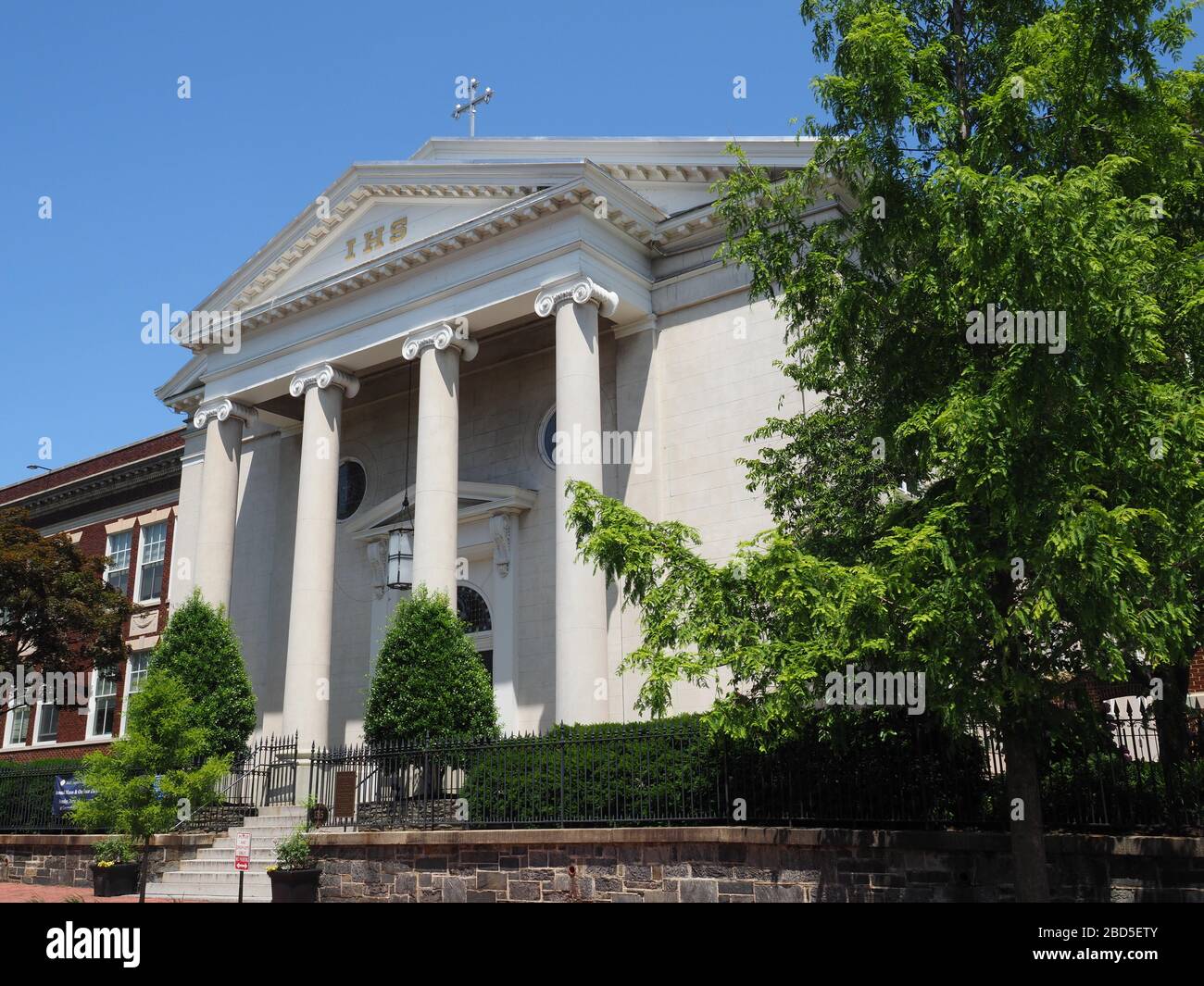 Holy Trinity Catholic Church, Georgetown Stock Photo - Alamy