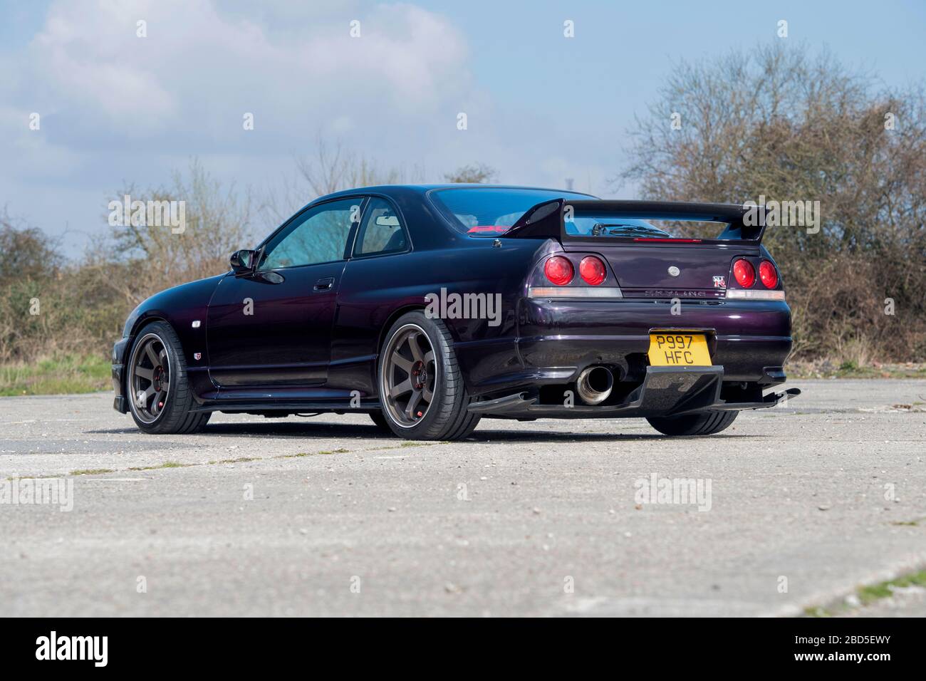 R33 Nissan Skyline 1990s Japanese supercar Stock Photo - Alamy
