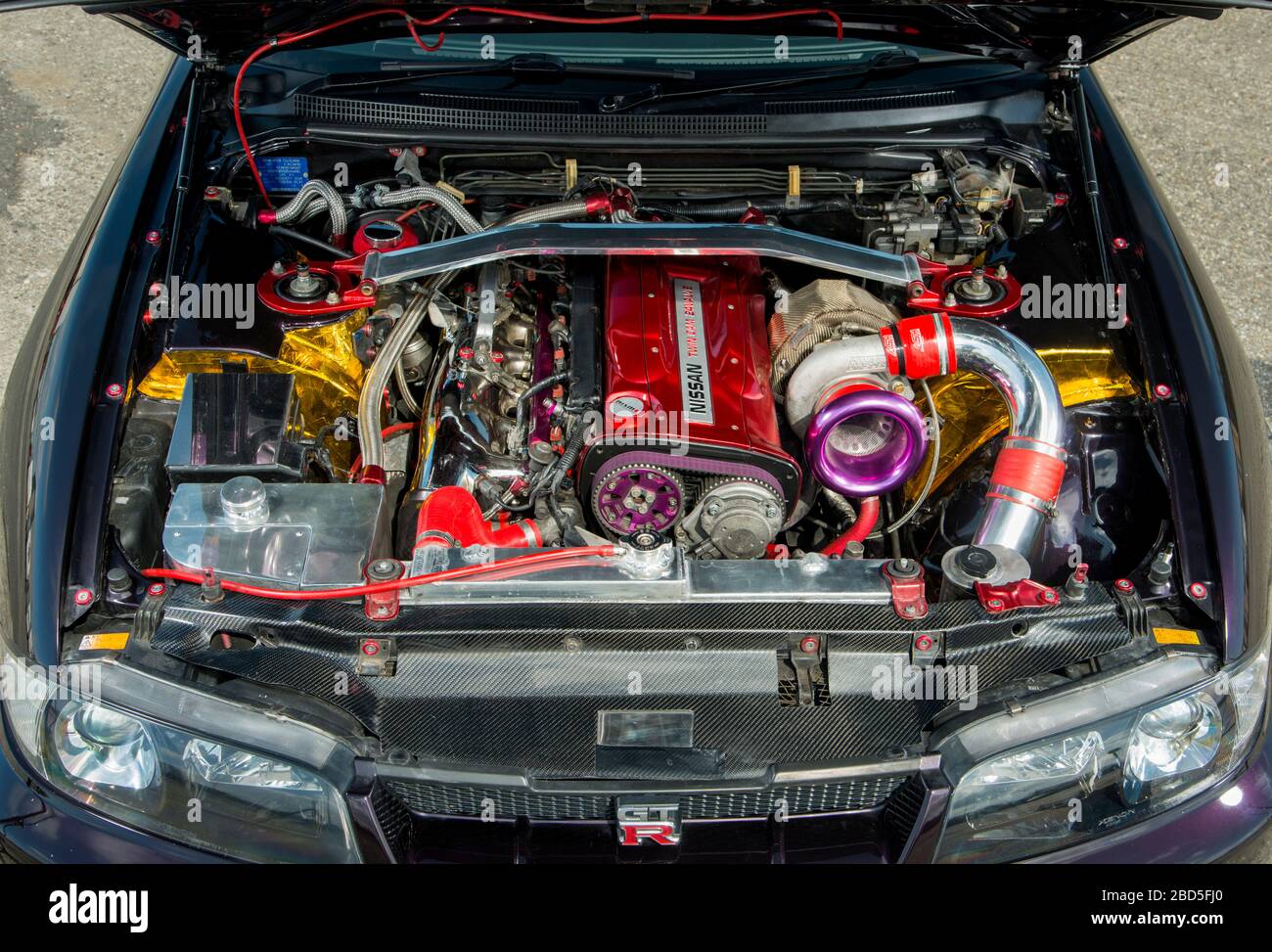 R33 Nissan Skyline 1990s Japanese supercar Stock Photo - Alamy