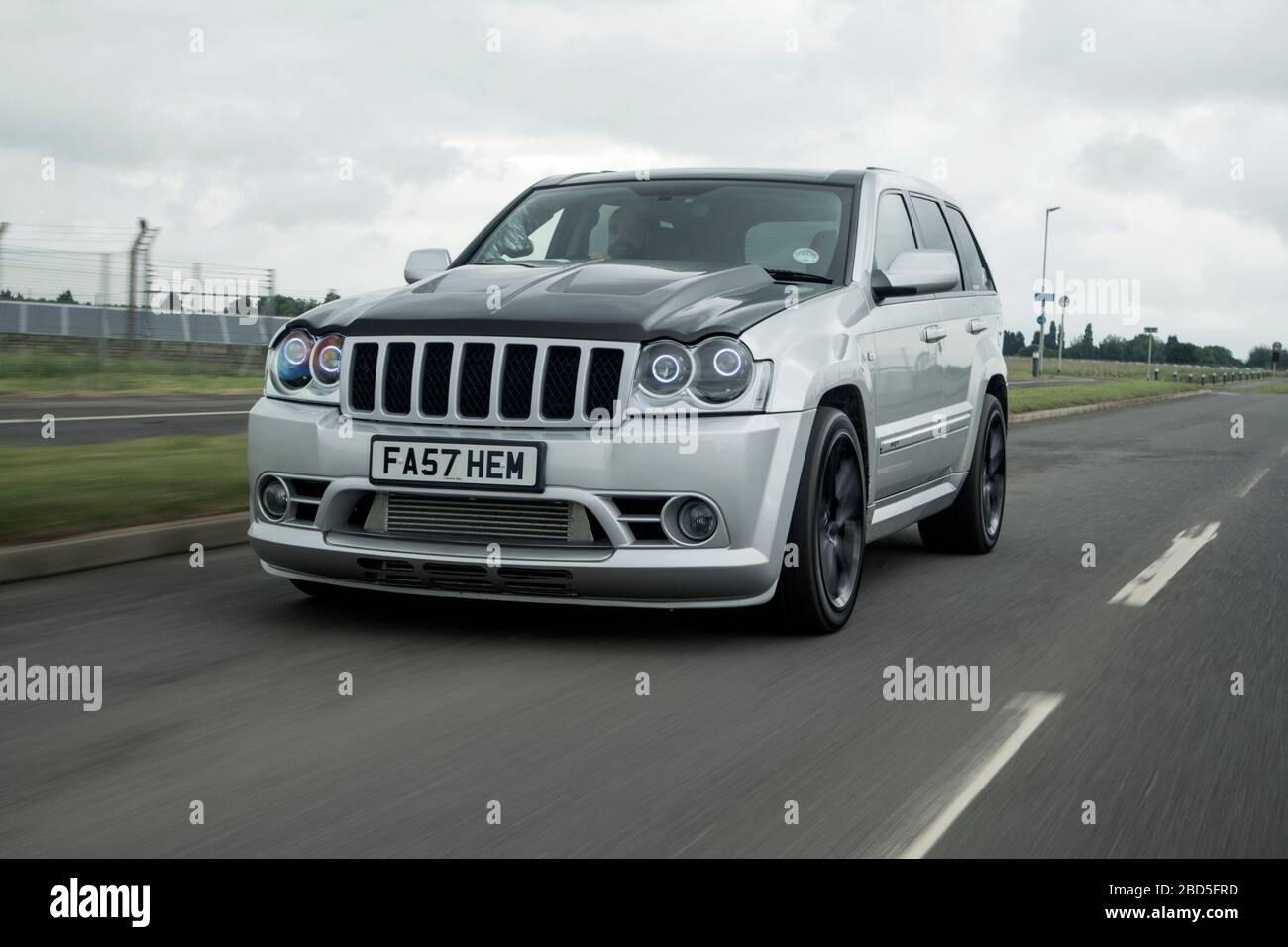 2007 Jeep SRT8 hot 4 SUV, also modified Stock Photo - Alamy