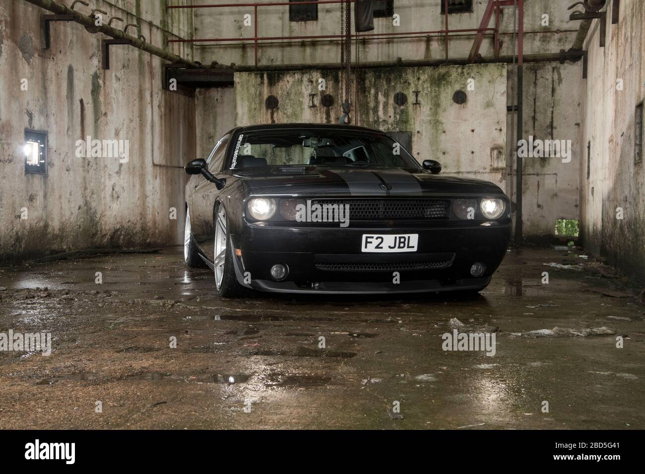 Dodge Challenger SRT8 high performance American car Stock Photo - Alamy