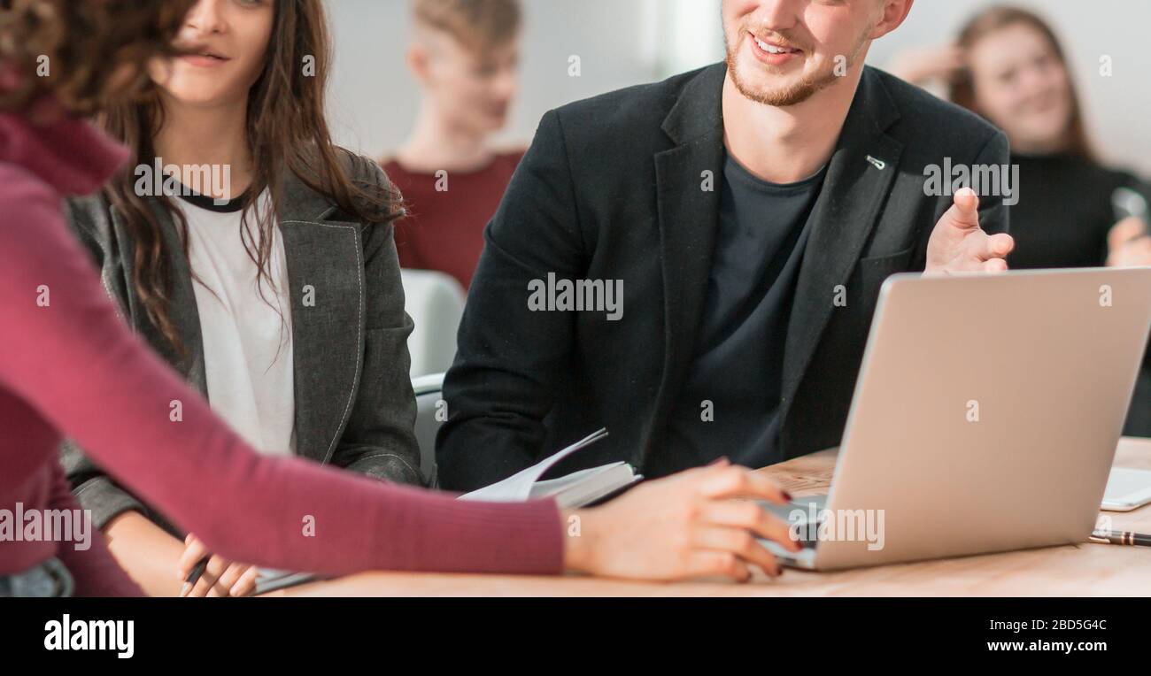 Diverse company employees co hi-res stock photography and images - Alamy