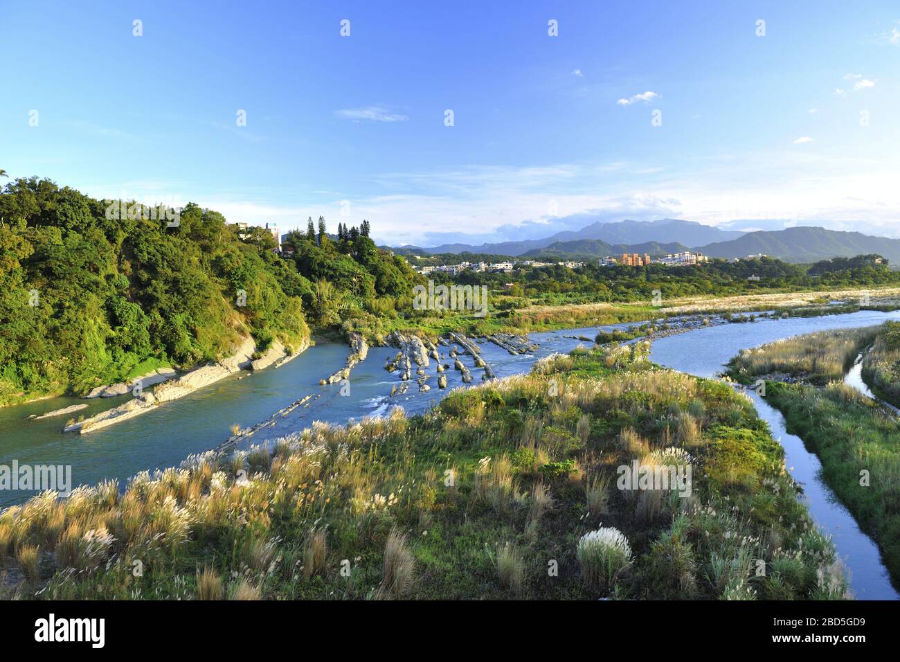 Dahan River Taoyuan City Taiwan Stock Photo - Alamy
