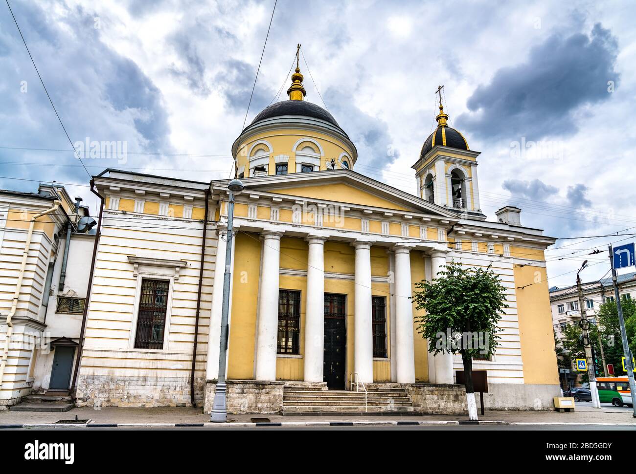 The Ascension Cathedral in Tver, Russia Stock Photo - Alamy