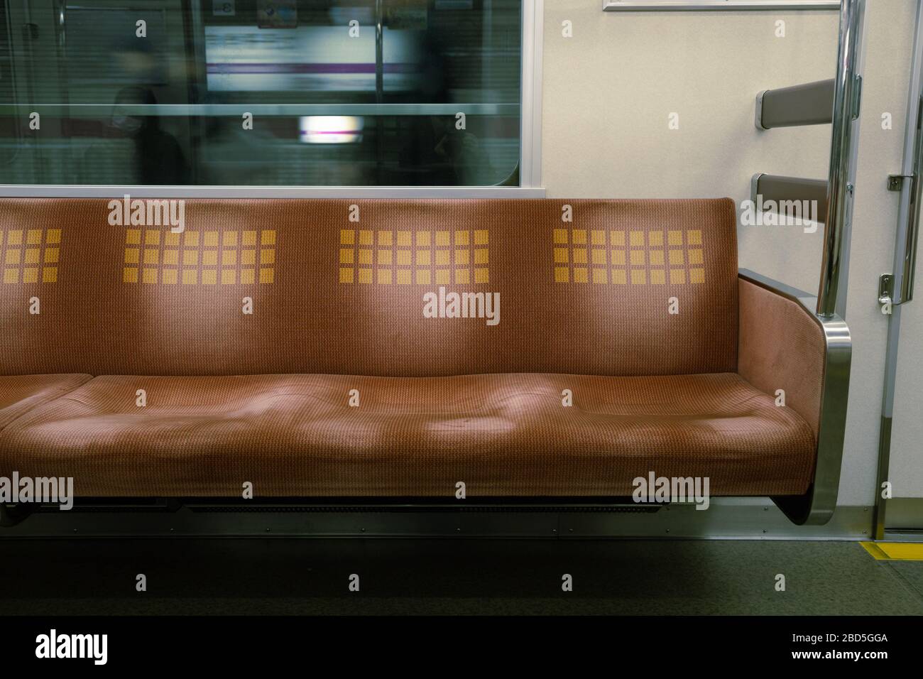 Interior japanese subway train carriage hi-res stock photography and ...