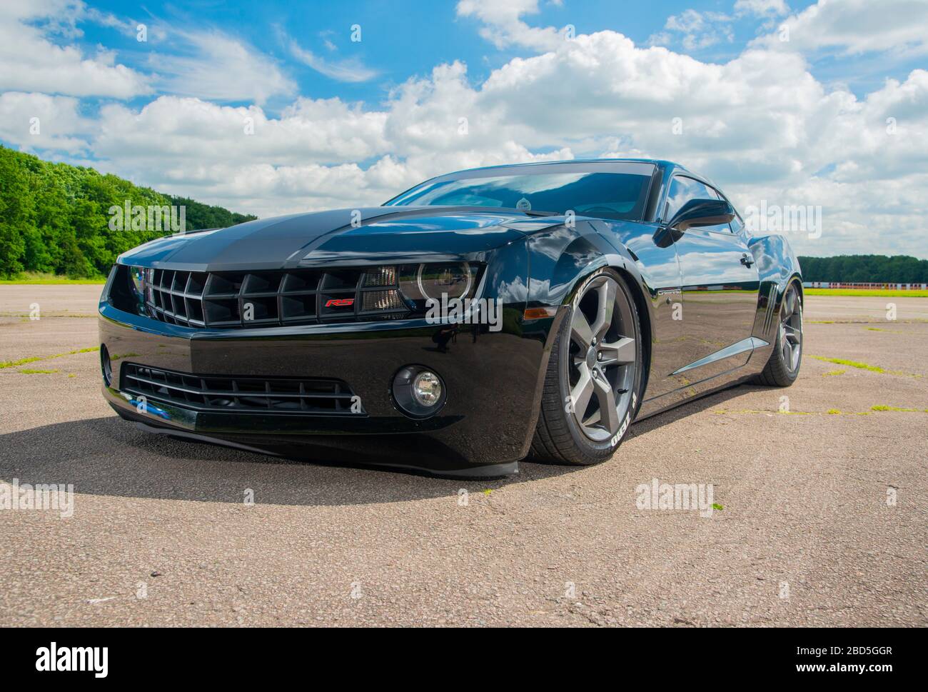 Stanced Camaro