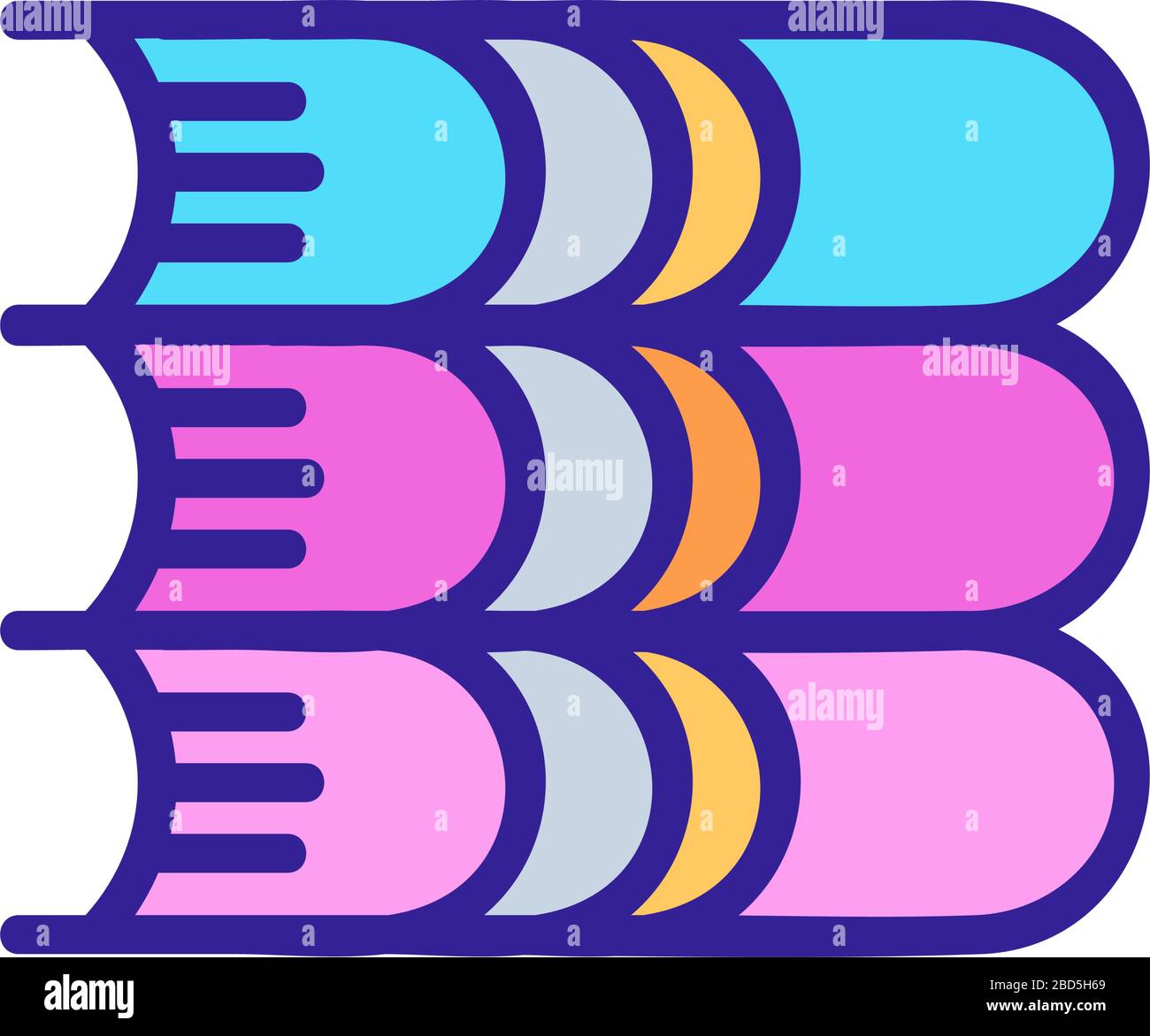 Book Cases Stock Vector Images - Alamy