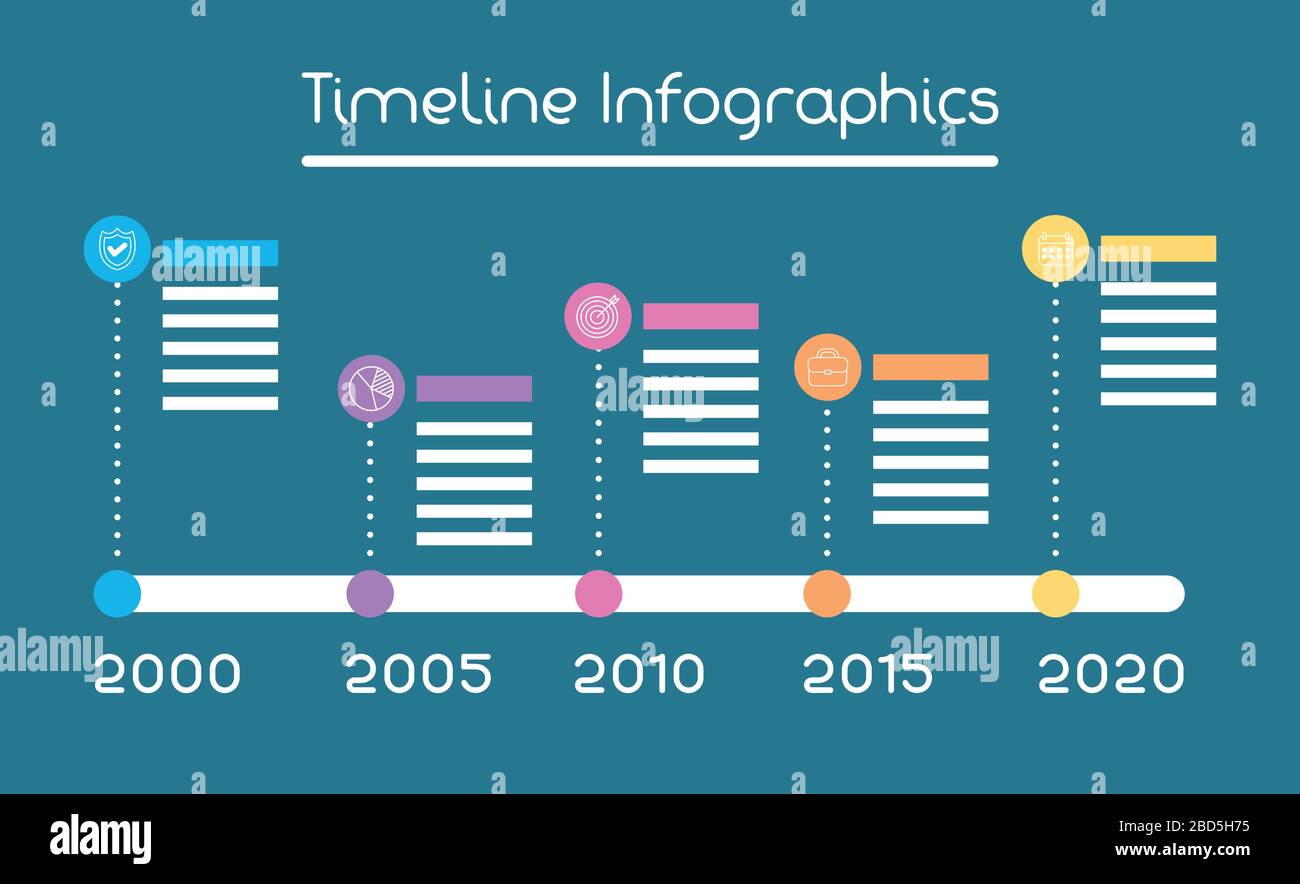 business squares time line infographics Stock Vector Image & Art - Alamy