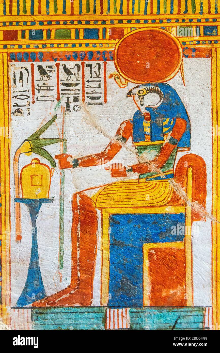 UNESCO World Heritage, Thebes in Egypt, Valley of the Nobles (Dra Abu ...