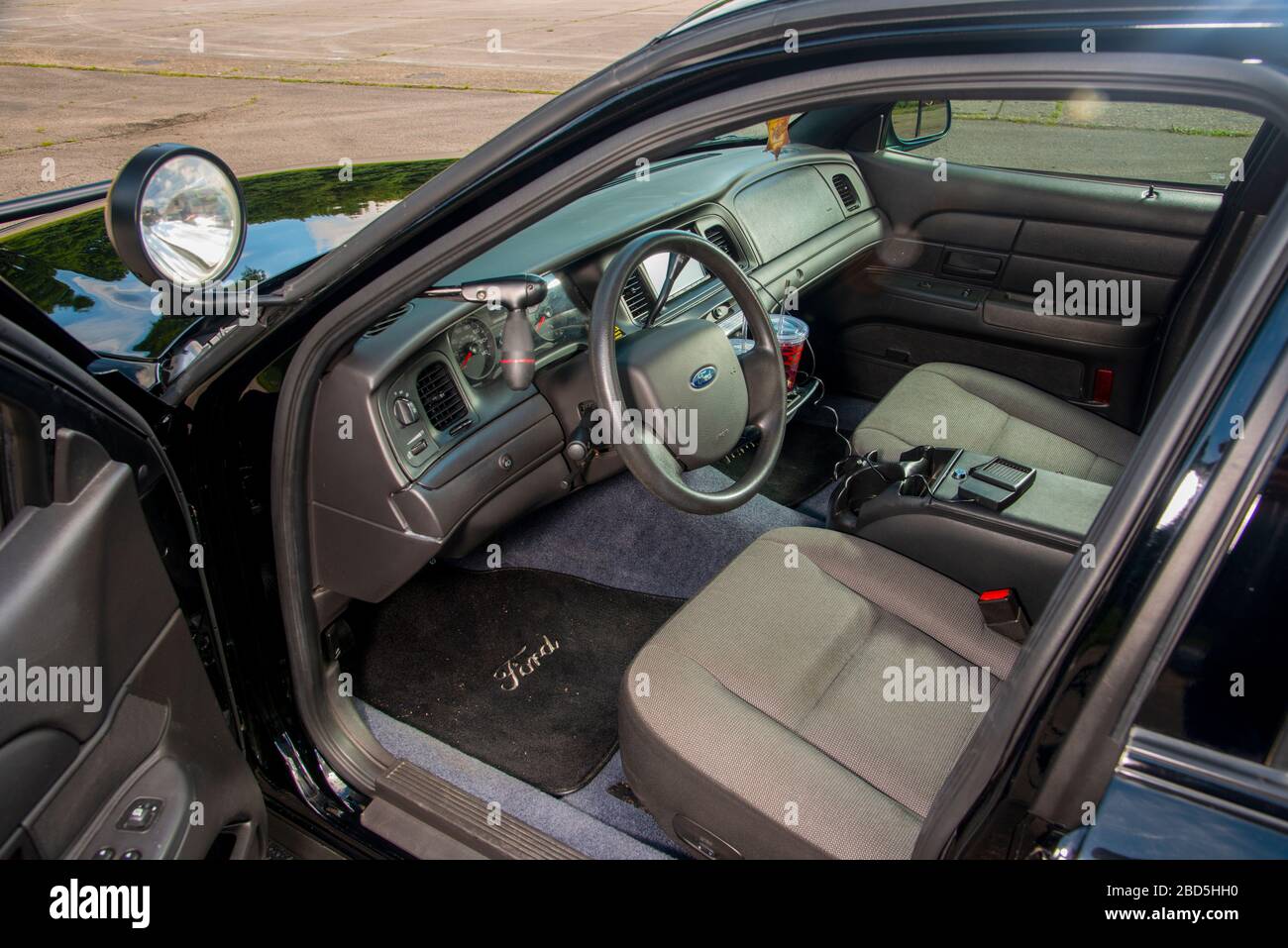 Police Car Interior Crown Vic