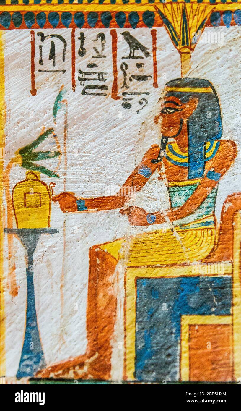 UNESCO World Heritage, Thebes in Egypt, Valley of the Nobles (Dra Abu ...