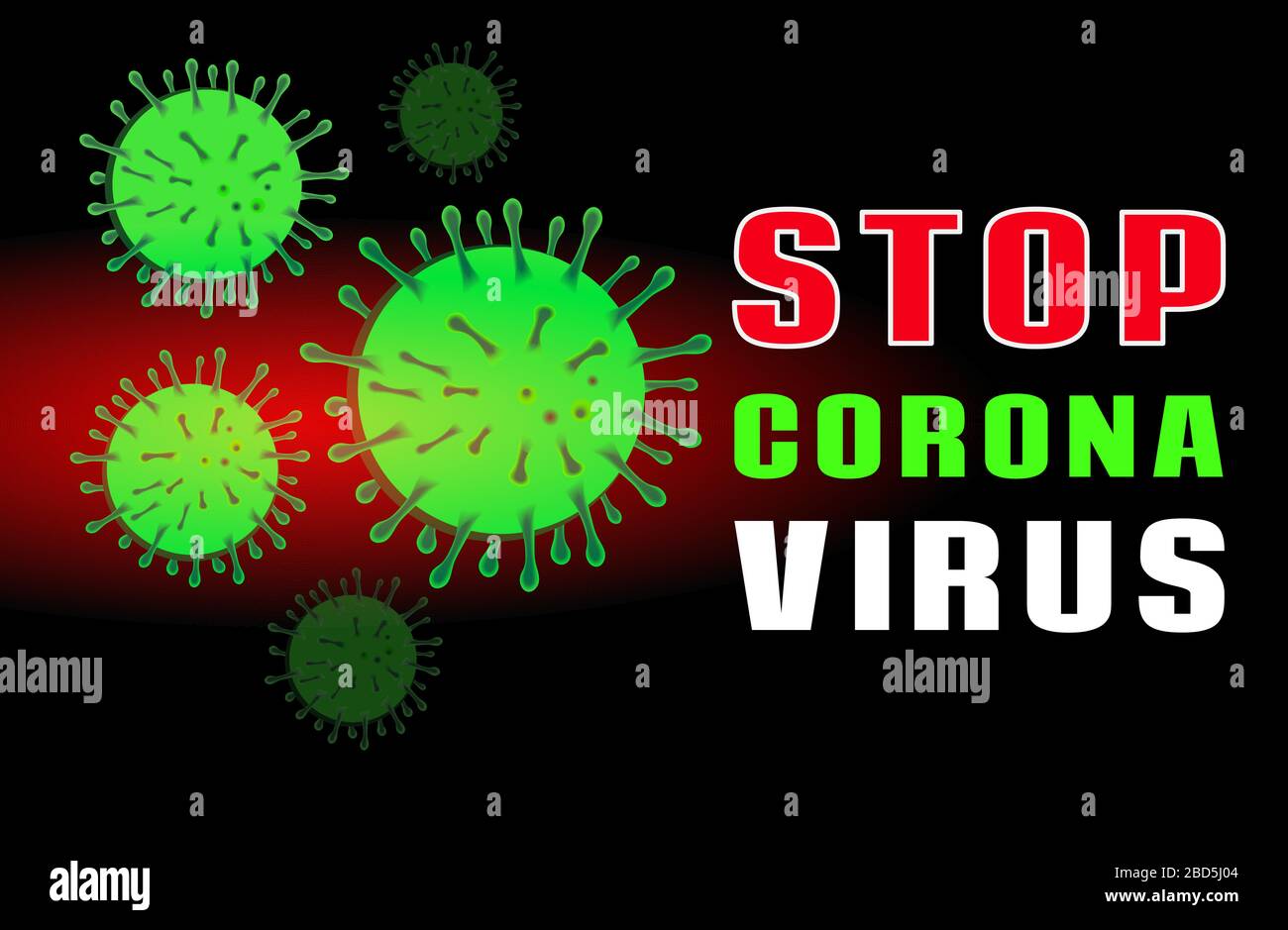 Vector Slogan, Quote Design Stop Corona Virus Alert Banner, Covid 19 ...