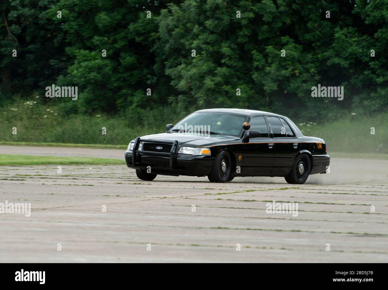 2007 Ford Crown Victoria P71 American Police car Stock Photo - Alamy