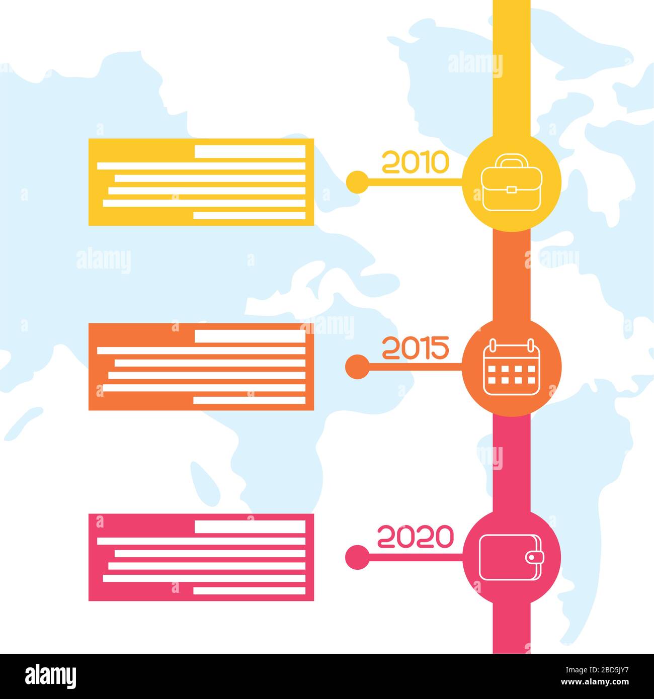 business circular time line infographics with years Stock Vector Image ...