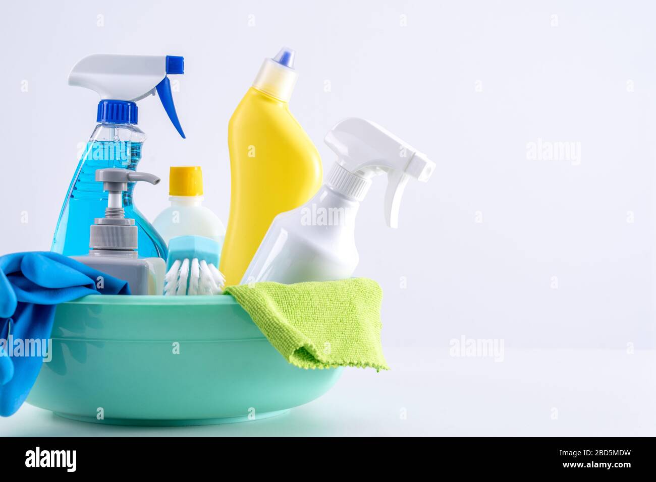 Cleaning product tool equipments, concept of housekeeping, professional ...