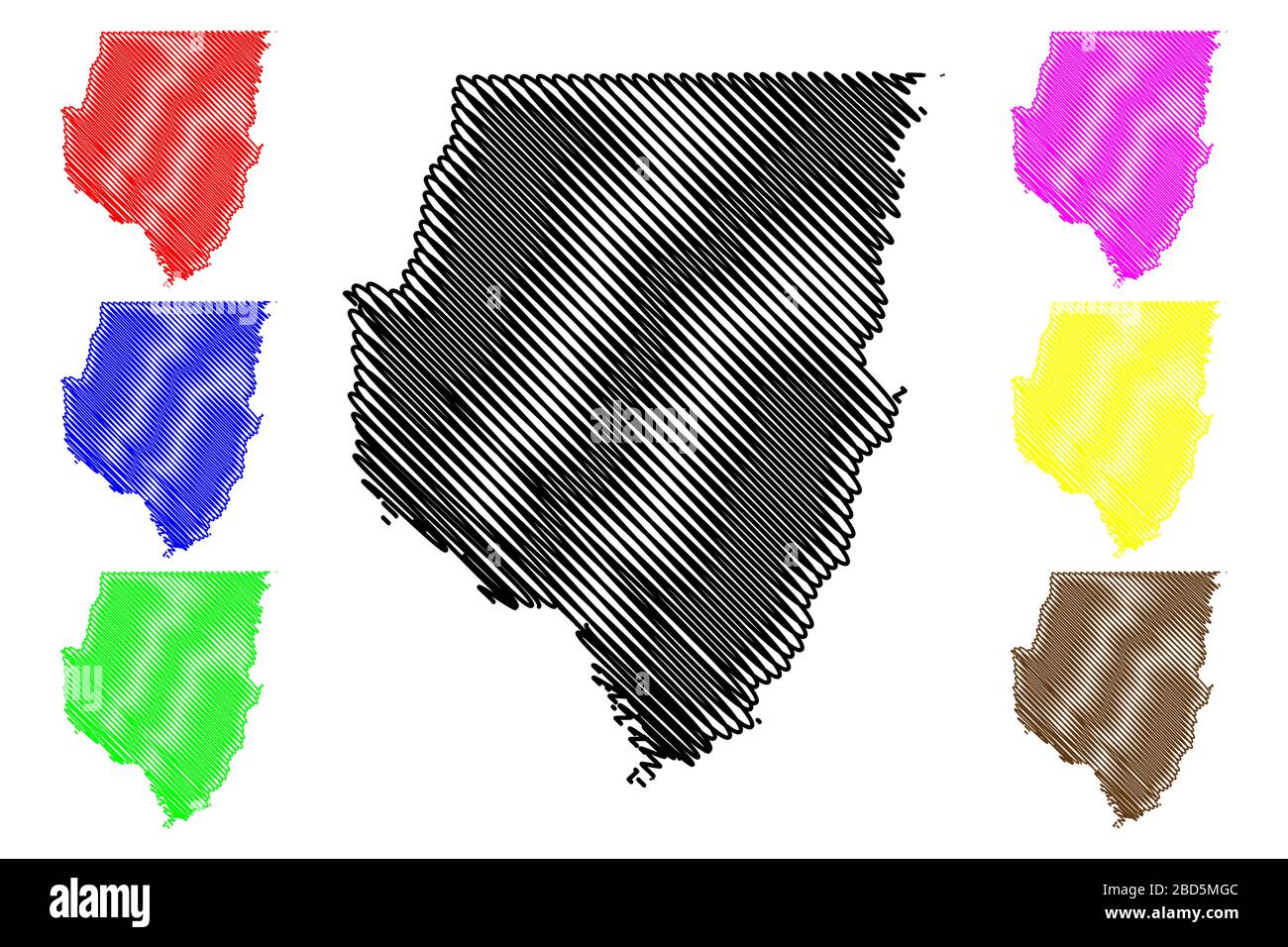 Dixie map hi-res stock photography and images - Alamy