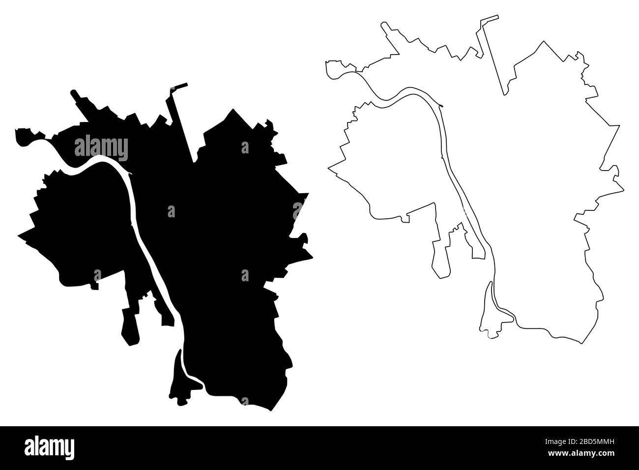 Map of pskov hi-res stock photography and images - Alamy