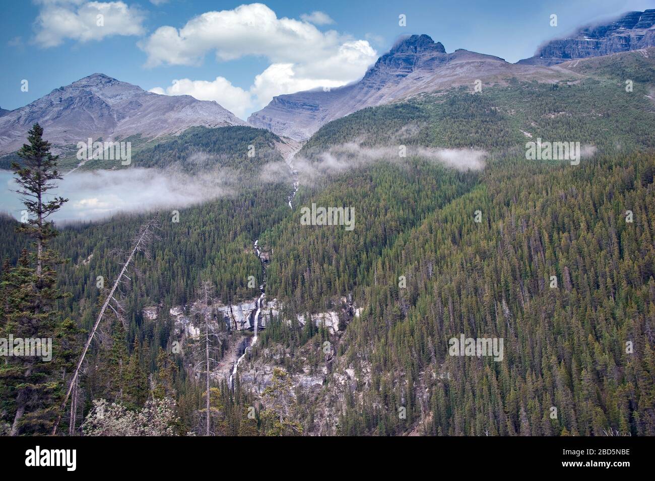 Keystone Canyon on Richardons Highway near Valdez Alaska, Western ...