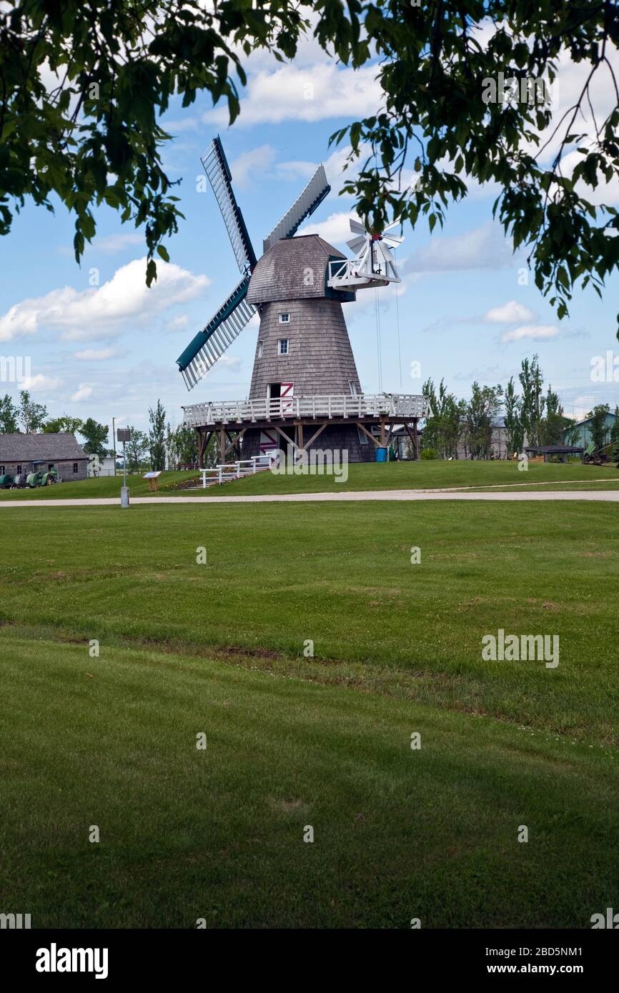 Mennonite Heritage Village in Steinbach,Manitoba;Canada,North America ...