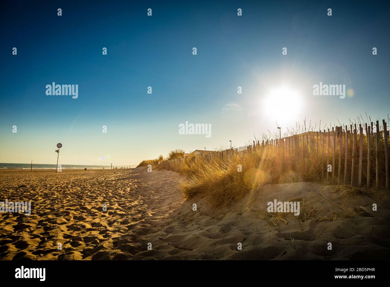 plage de valras Stock Photo - Alamy