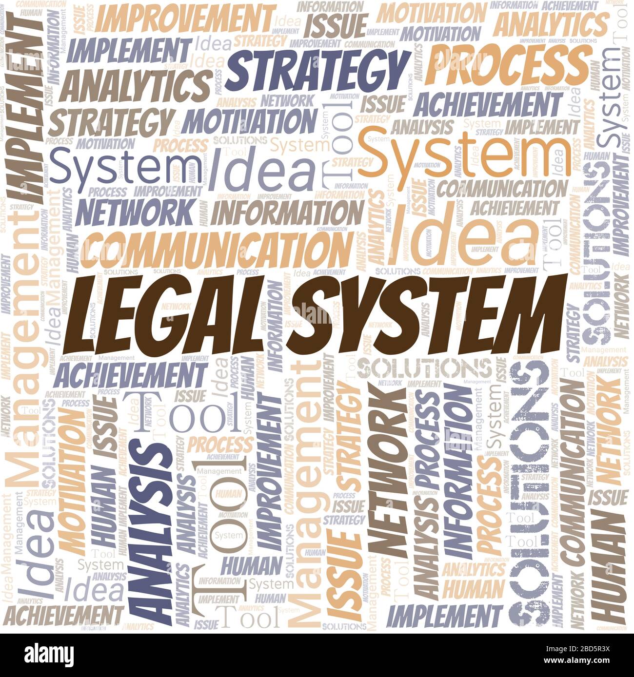 Legal System typography vector word cloud. Wordcloud collage made with ...