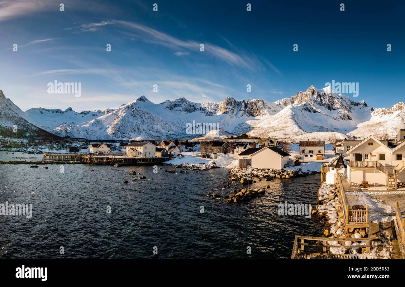 Senja mefjord hi-res stock photography and images - Alamy