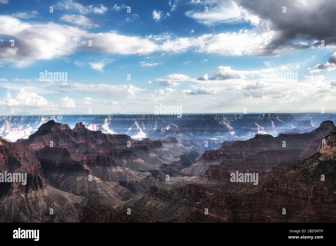 North Rim Grand Canyon Stock Photo - Alamy