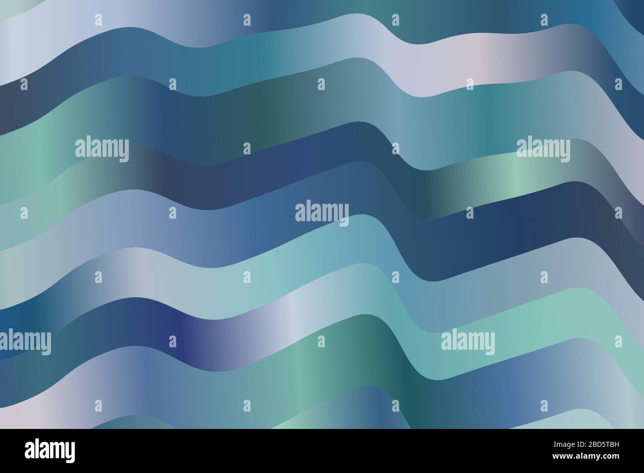 Blue waves vector background Stock Vector Image & Art - Alamy