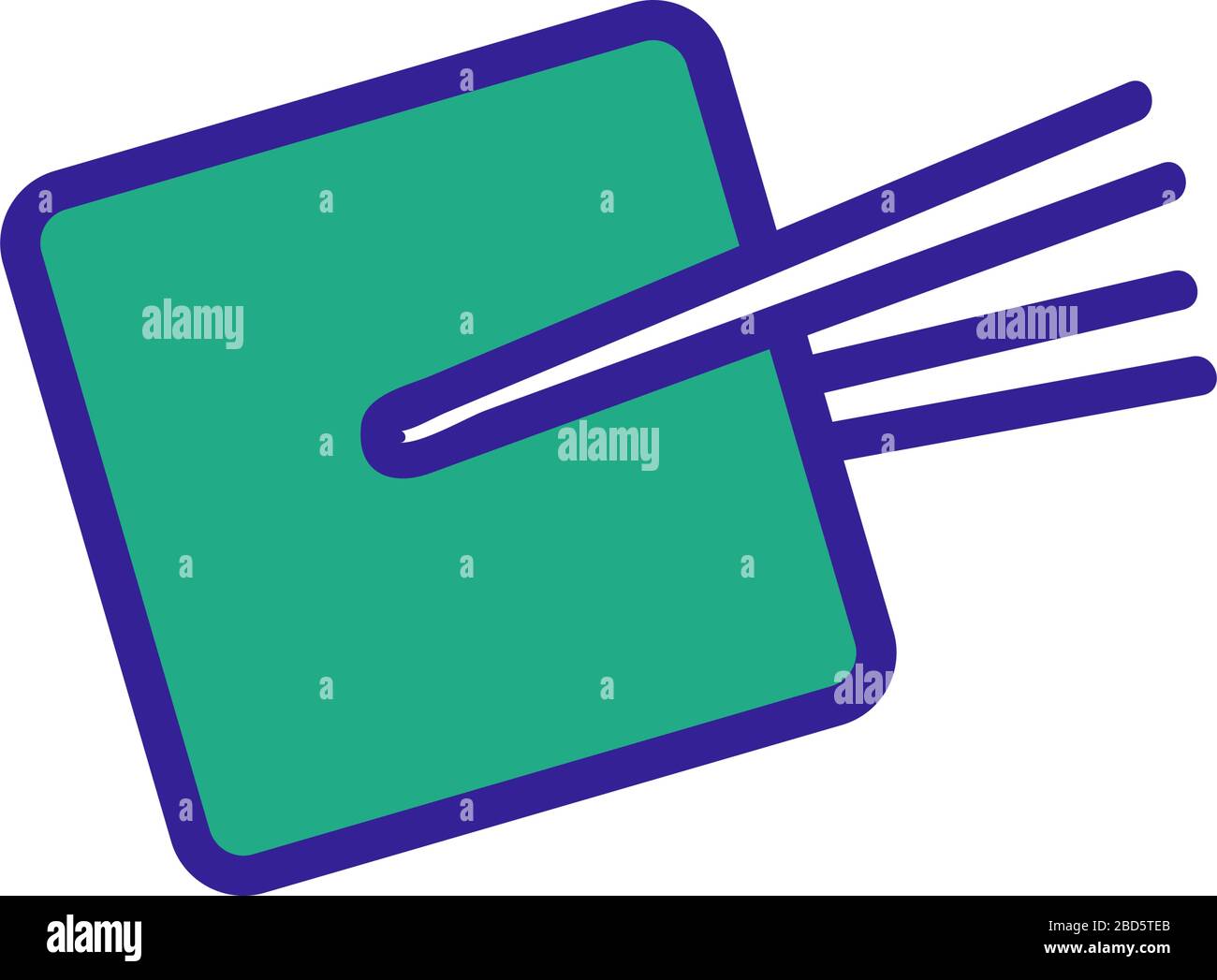 nori icon vector outline illustration Stock Vector Image & Art - Alamy