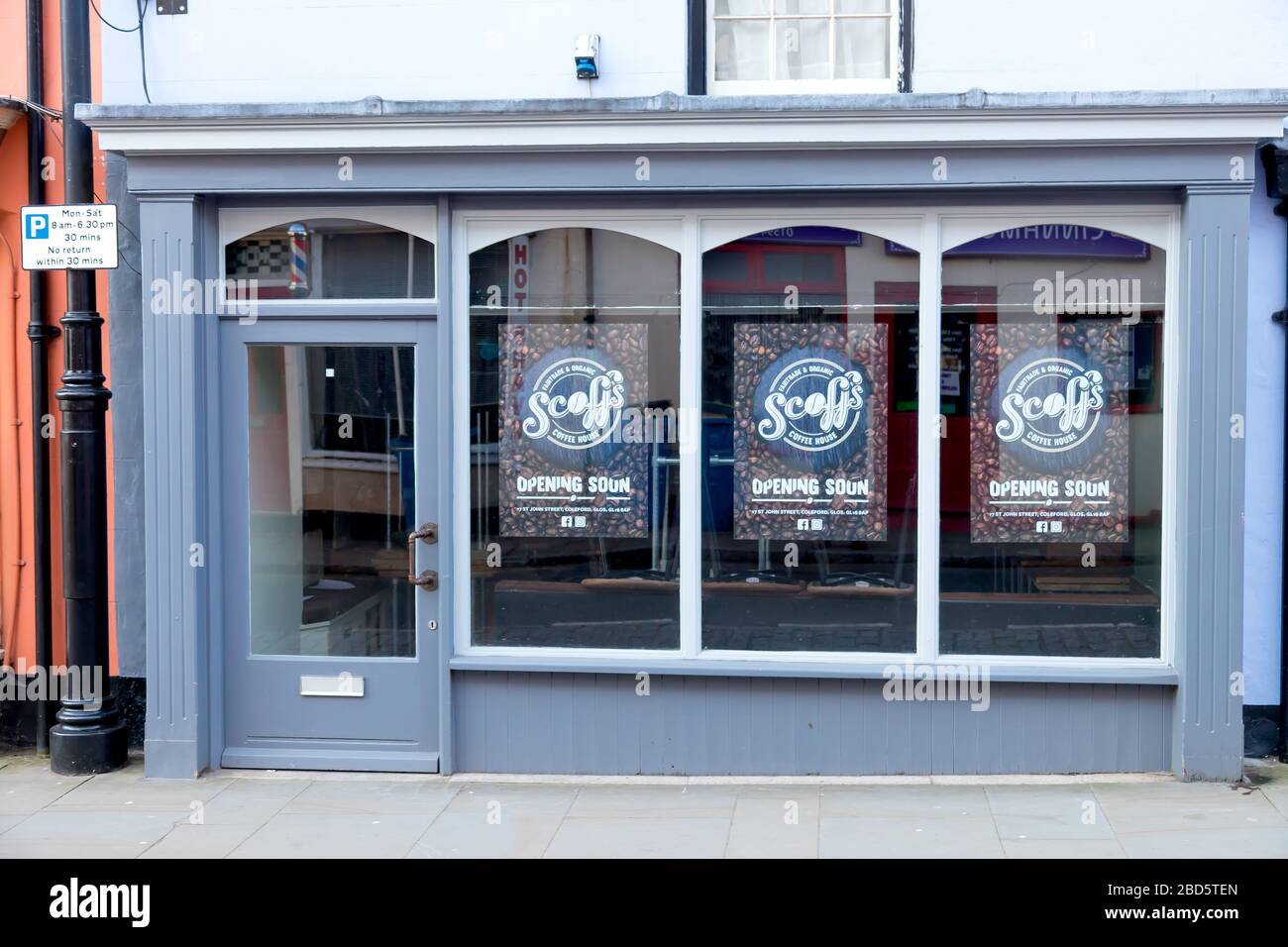 Independent Retail Premises, Coleford, Gloucestershire Stock Photo - Alamy