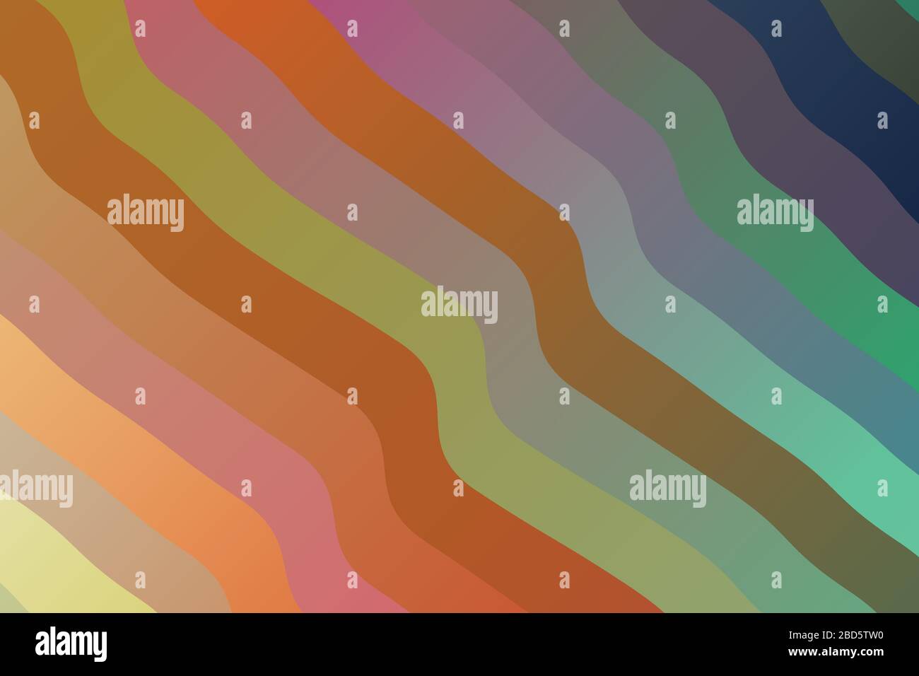 Yellow, white, red and green waves vector background Stock Vector Image ...