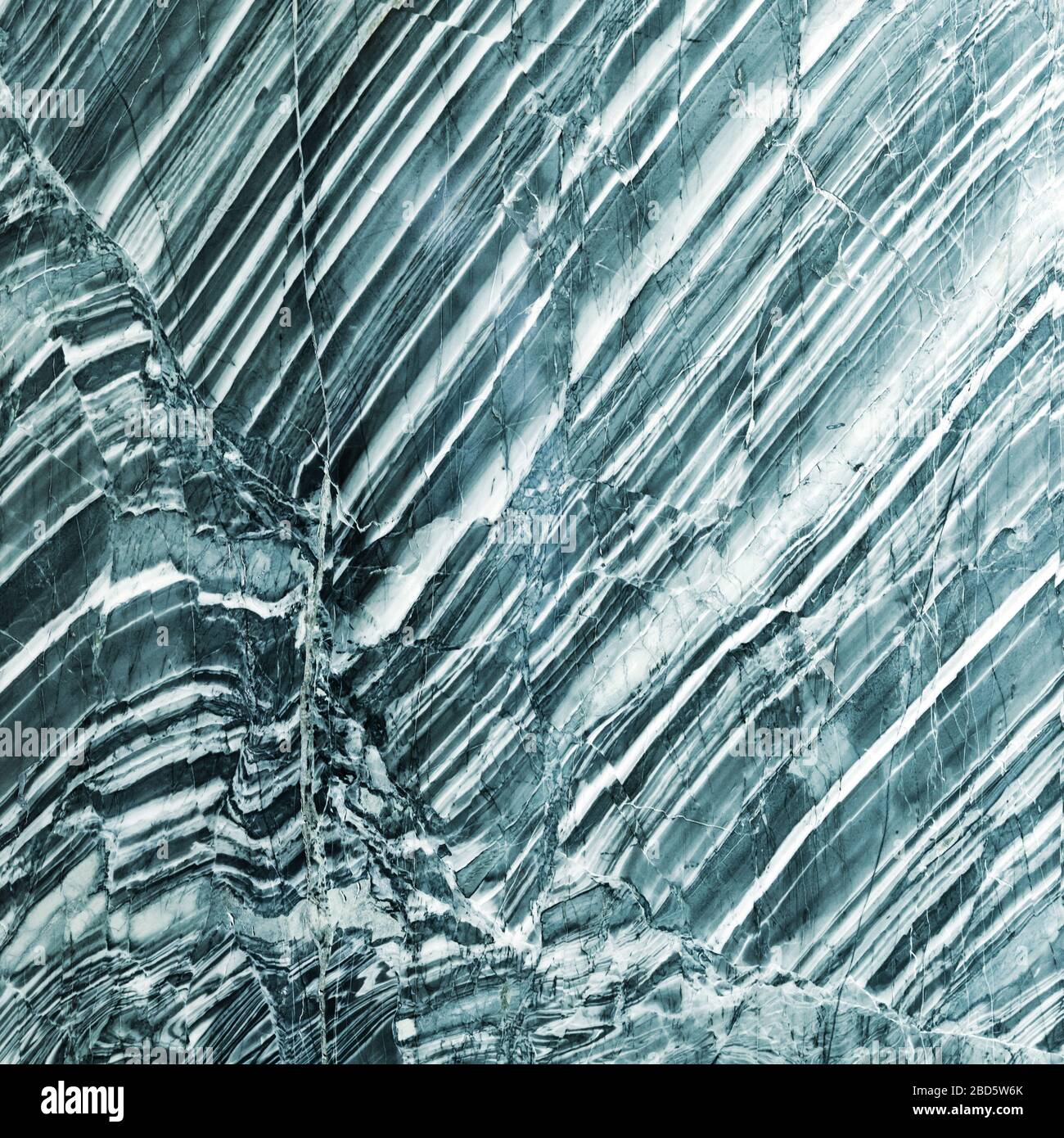 Natural green white square marble wall panel, close up background photo ...