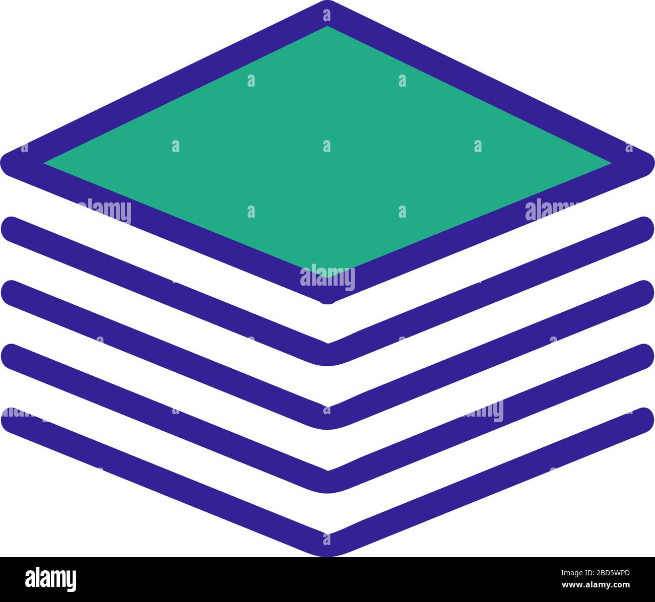 nori icon vector outline illustration Stock Vector Image & Art - Alamy