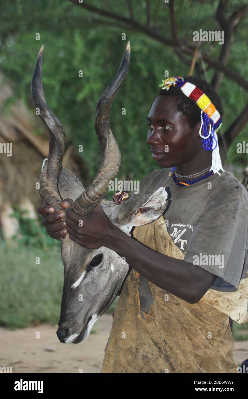 Beaded tribesman hi-res stock photography and images - Alamy