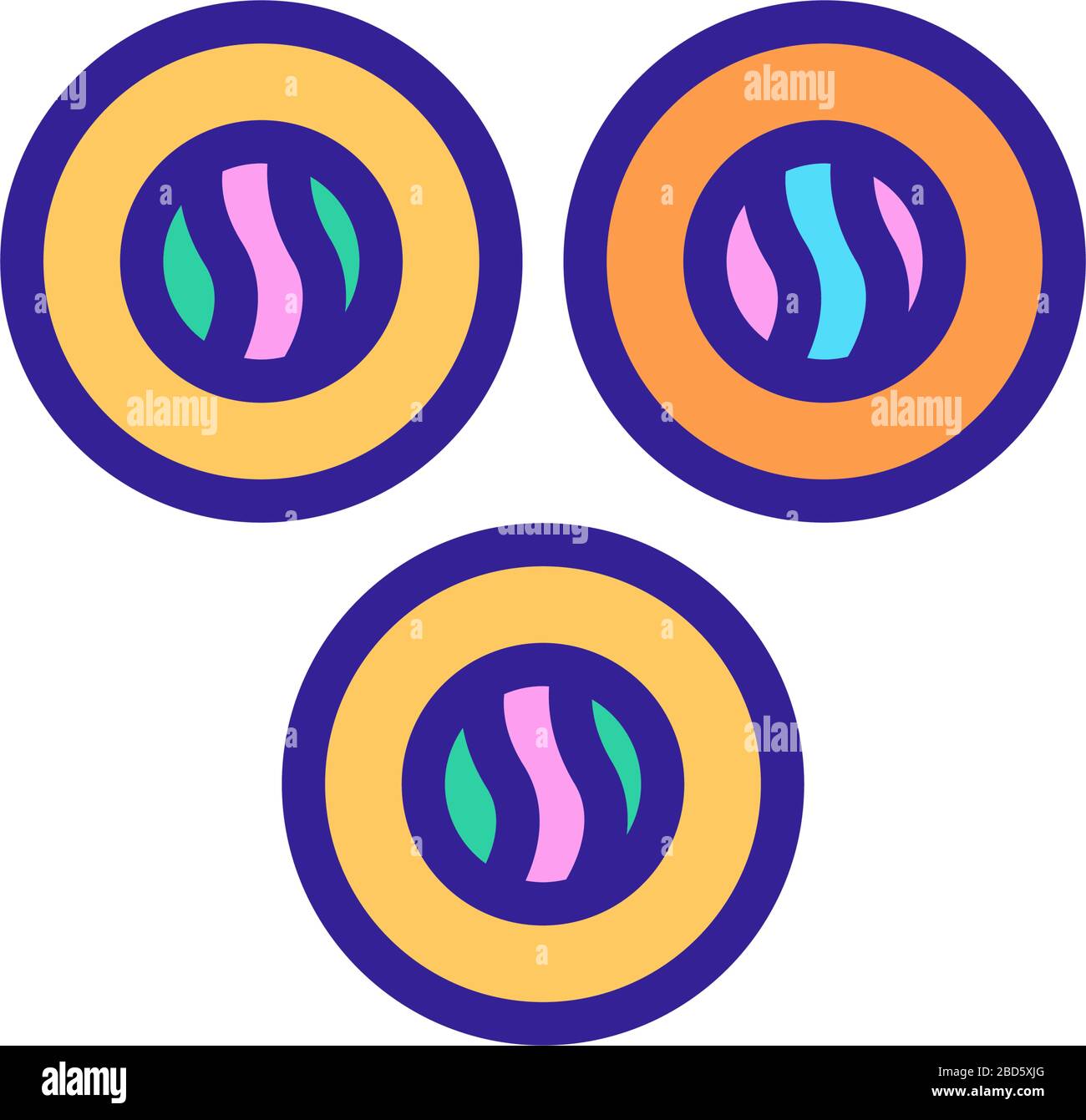 nori sushi icon vector outline illustration Stock Vector Image & Art ...