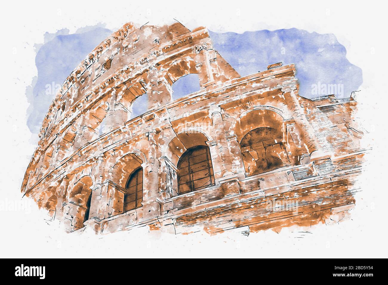 Imperial roman architecture hi-res stock photography and images - Alamy