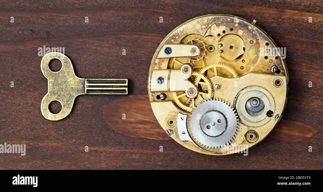 Watch gears hi-res stock photography and images - Alamy