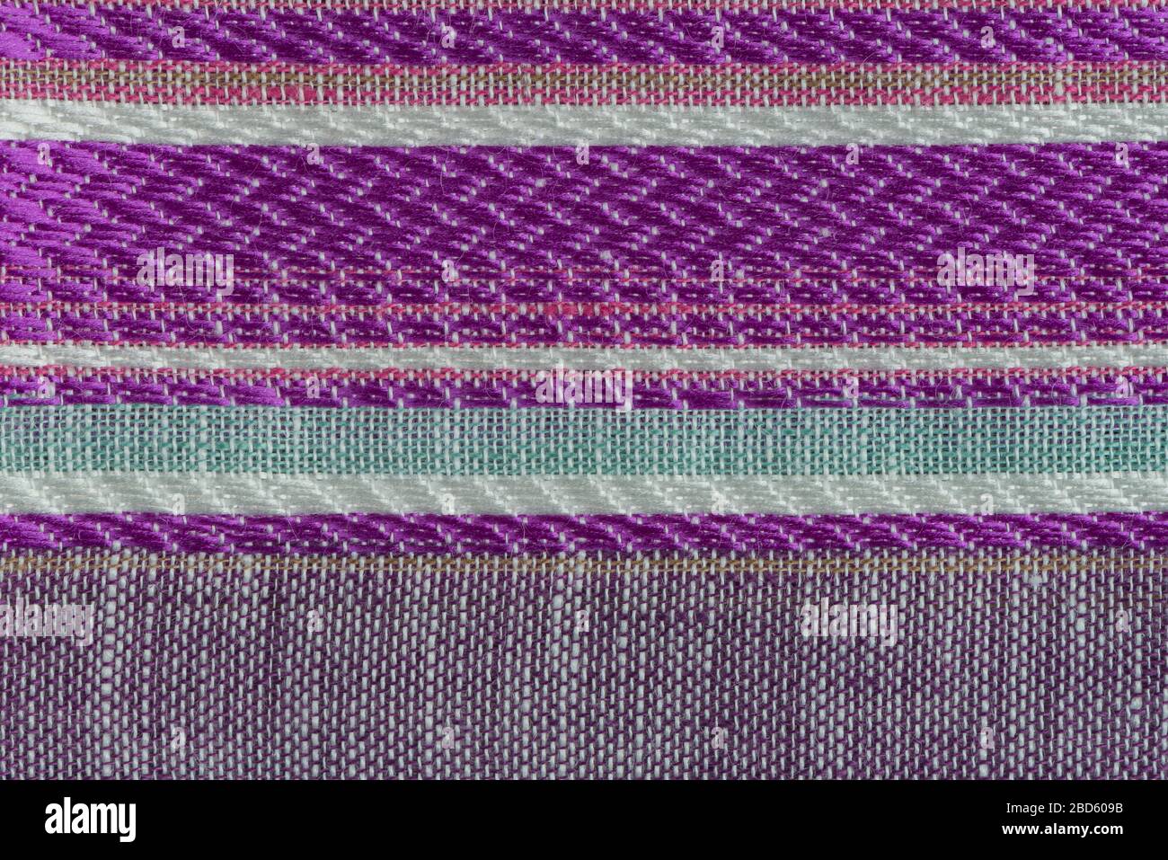 Closeup detail of purple fabric texture background Stock Photo - Alamy
