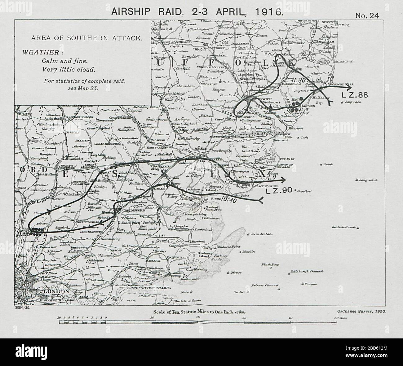 Waltham abbey map hi-res stock photography and images - Alamy