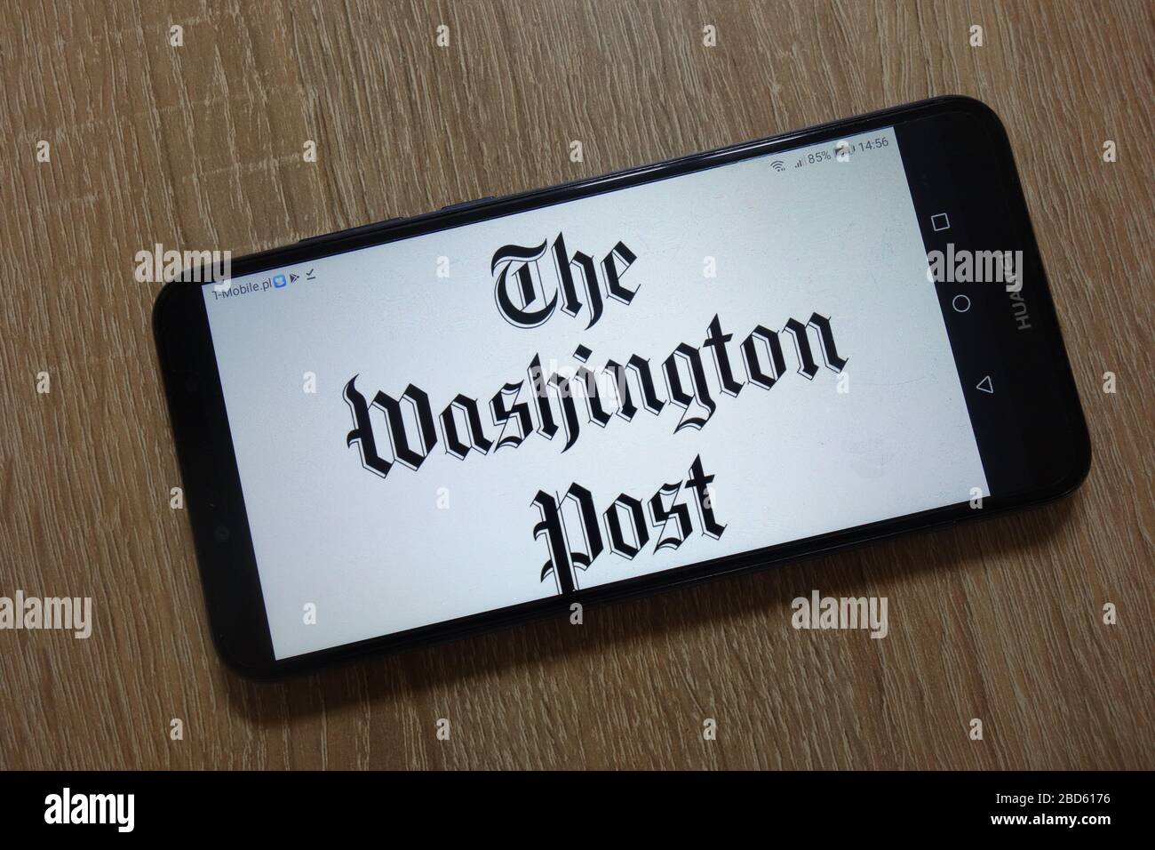 The Washington Post logo displayed on smartphone Stock Photo - Alamy
