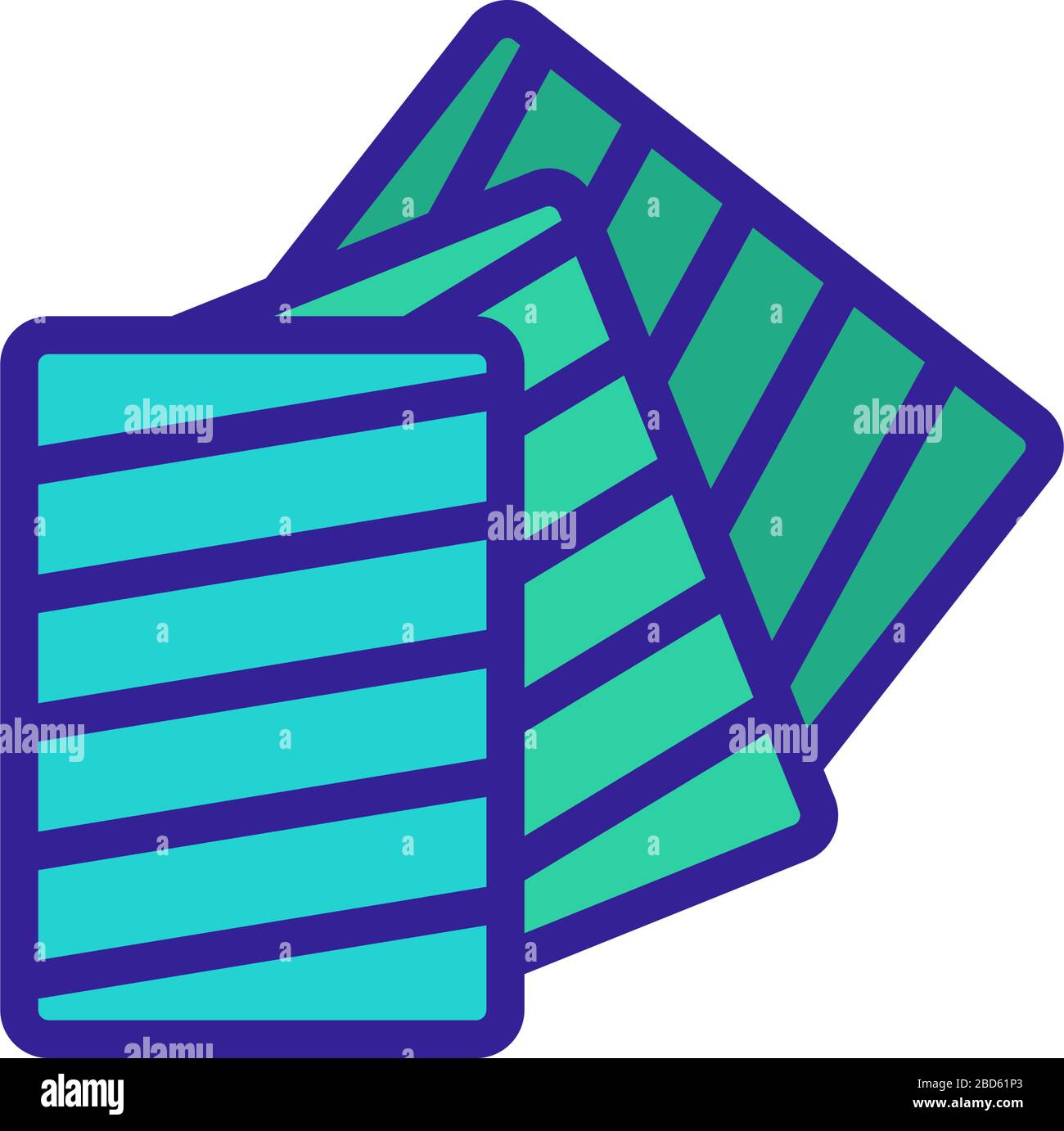 nori sheets icon vector outline illustration Stock Vector Image & Art ...
